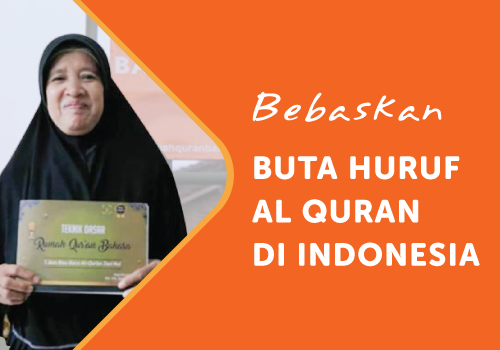 Infak Bantu Berantas Buta Huruf Al Quran